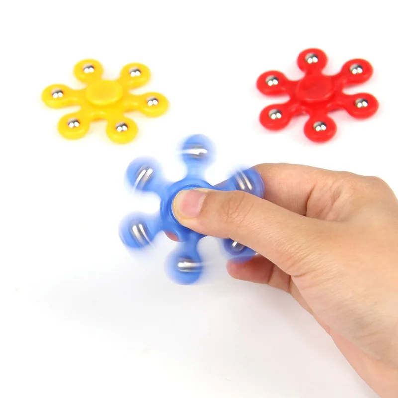 Finger Gyro Fidget Toys Fingertip Spinning Top Anxiety Stress Relief ...