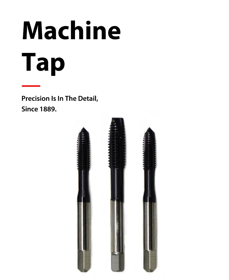 JIS Spiral Pointed CNC Machine Tap HSS M35 TiCN Coated Thread Cutting ...