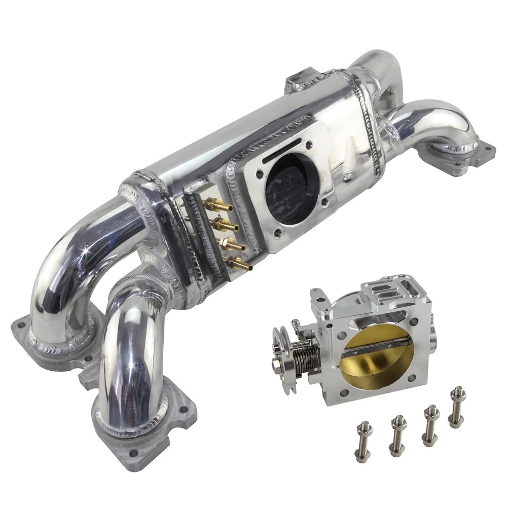 Air Intake Manifold + Throttle Body For Wrx Sti Ej20 Ej25 01-07 - Buy ...