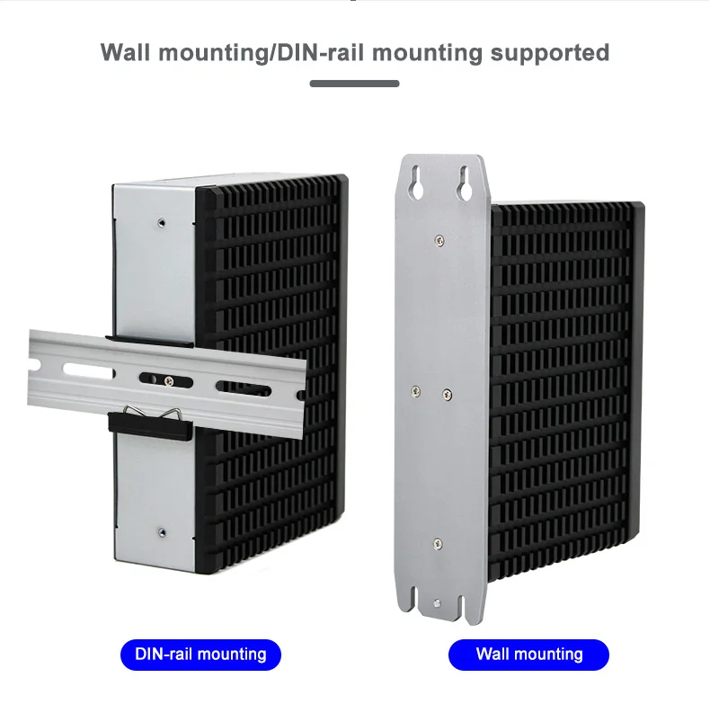Din-rail Box Fan-less Wall Mount Box Pc Intel Elkhart Lake Atom X6425e ...