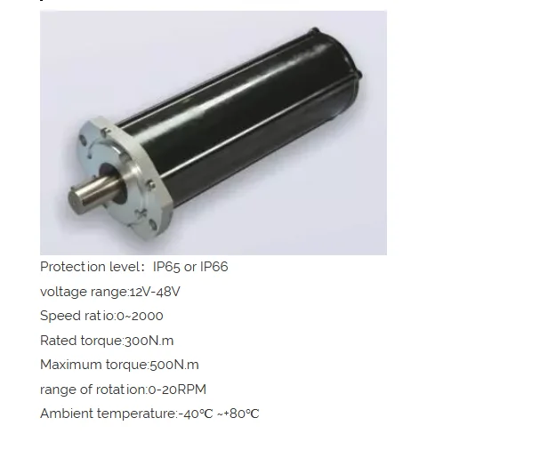 Solar System Solar Tracker Motor - DC Motor for Azimuth Tracking