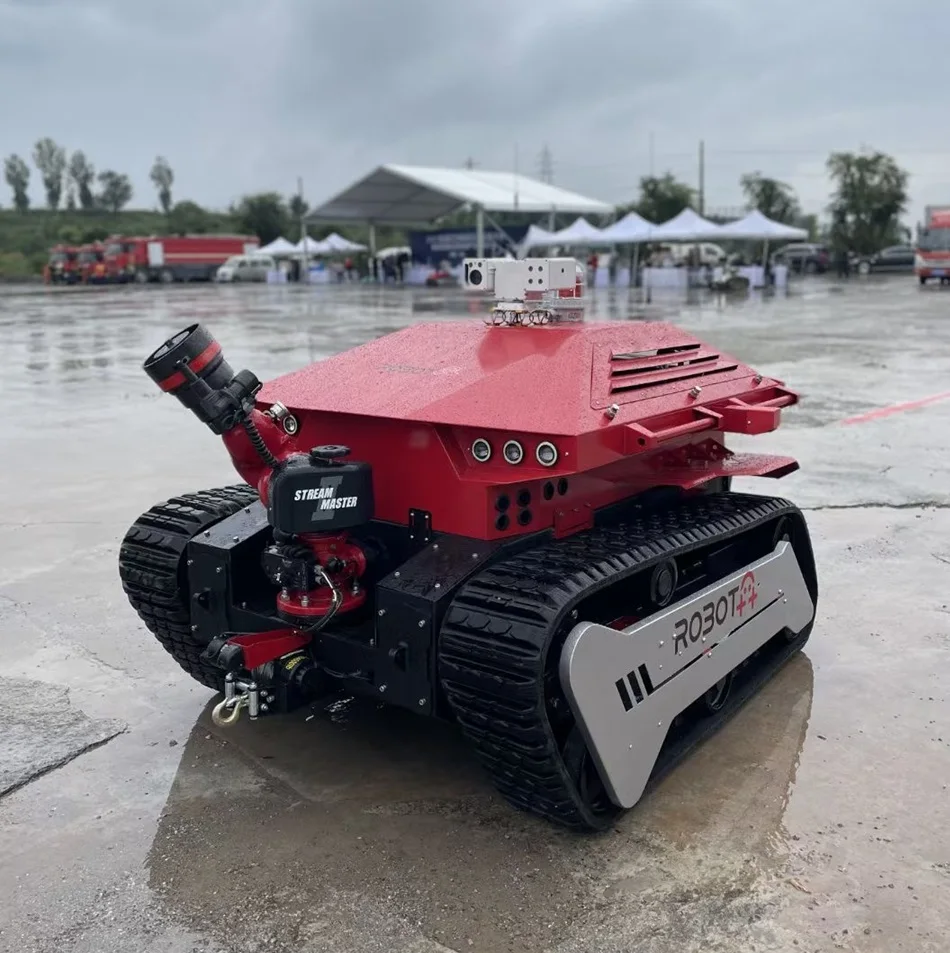 Emergency Rescue Autonomous Crawler-type Fire-fighting Robot Remote ...