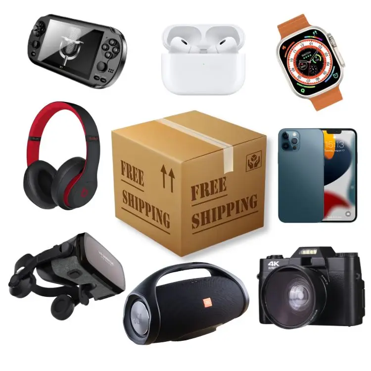 Hot Selling Mystery Boxes Earphone Headphones Drone Cameras For Phone ...