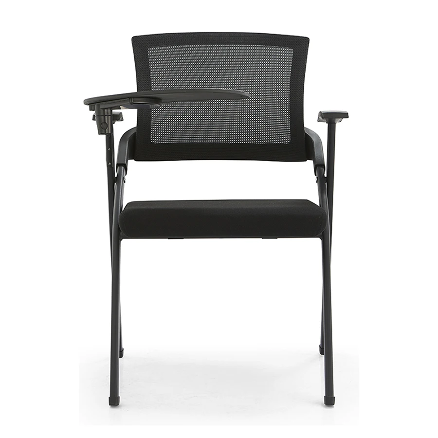Office Furniture Ergonomic Meeting Room Mesh Folding Conference Chair ...