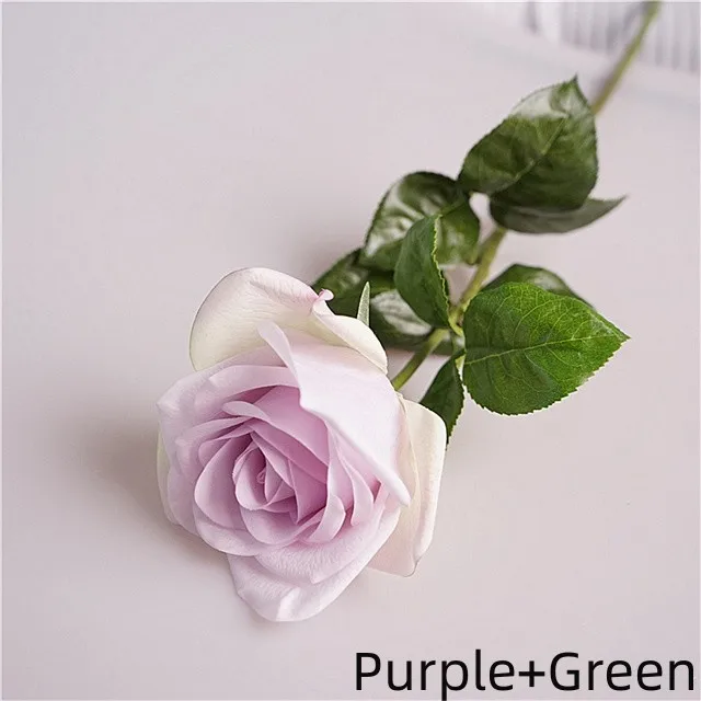High Quality Real Touch Real Feel Artificial Roses Flowers for Wedding ...