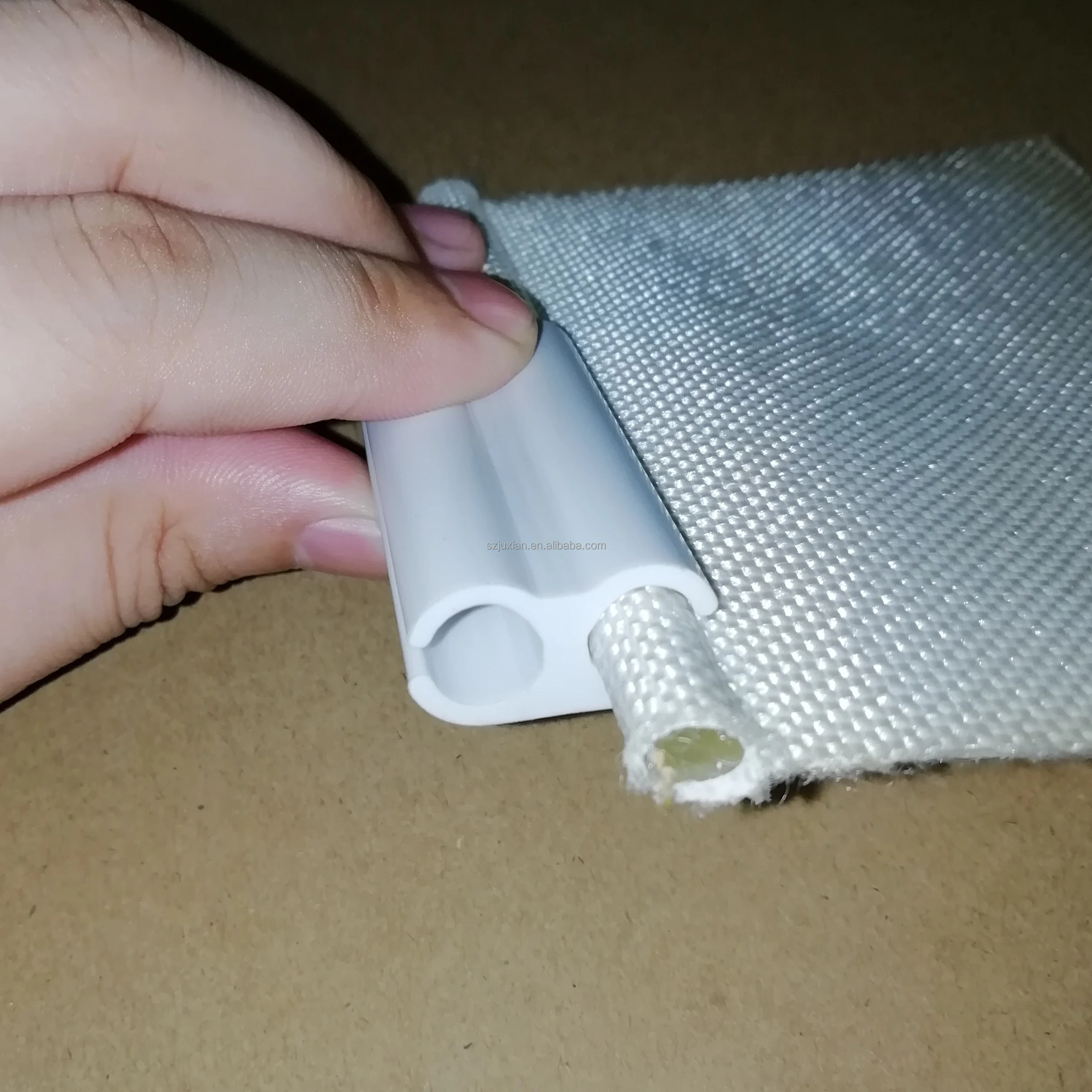 Outdoor Plastic Keder Track Awning Keder Rail Strip for Tents