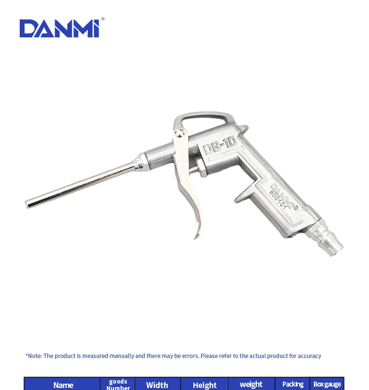 Blowing Dust Gun Pneumatic Spray Blowing Dust Gun For Auto / Air ...