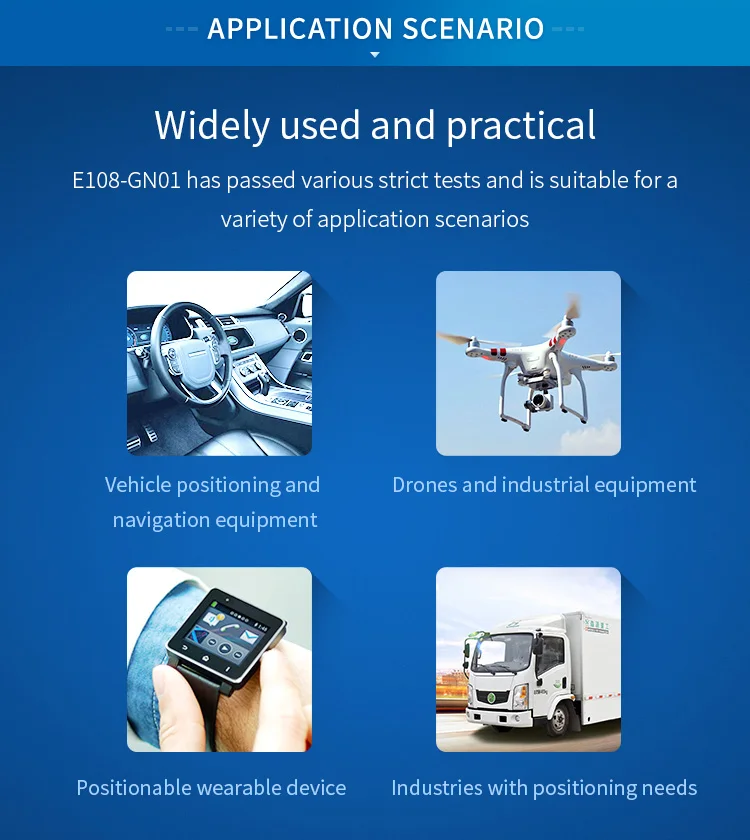 Ebyte E108-GN02D GNSS Positioning Module - Precision & Versatility