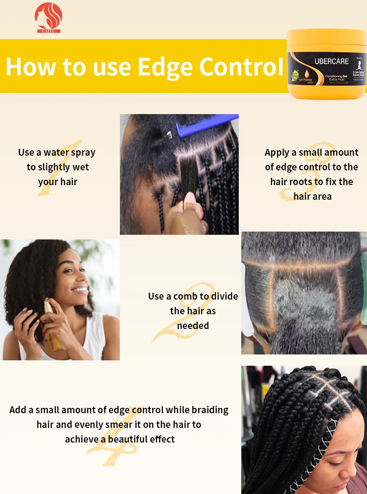 Private Label All Day Lock Extra Hold 4c Hair Styling Twist Loc Edge ...