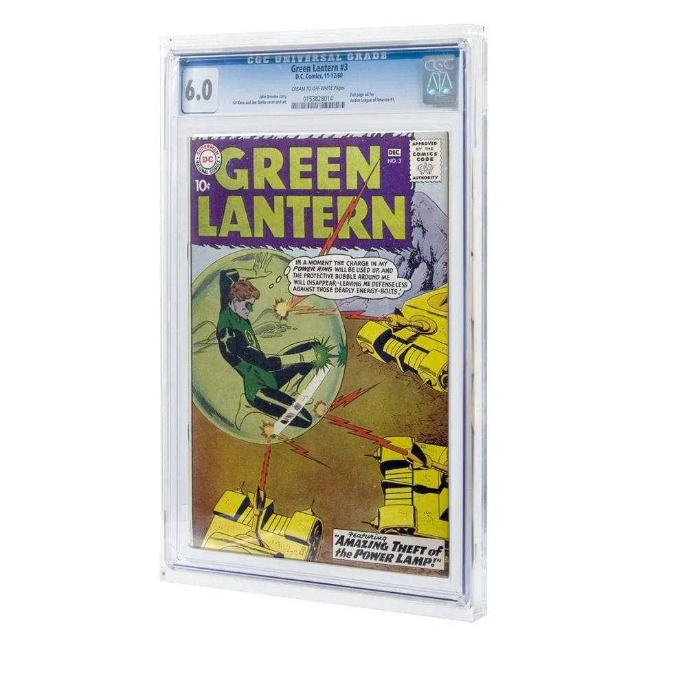 CGC Graded Comics Display Case - Modern & Customizable