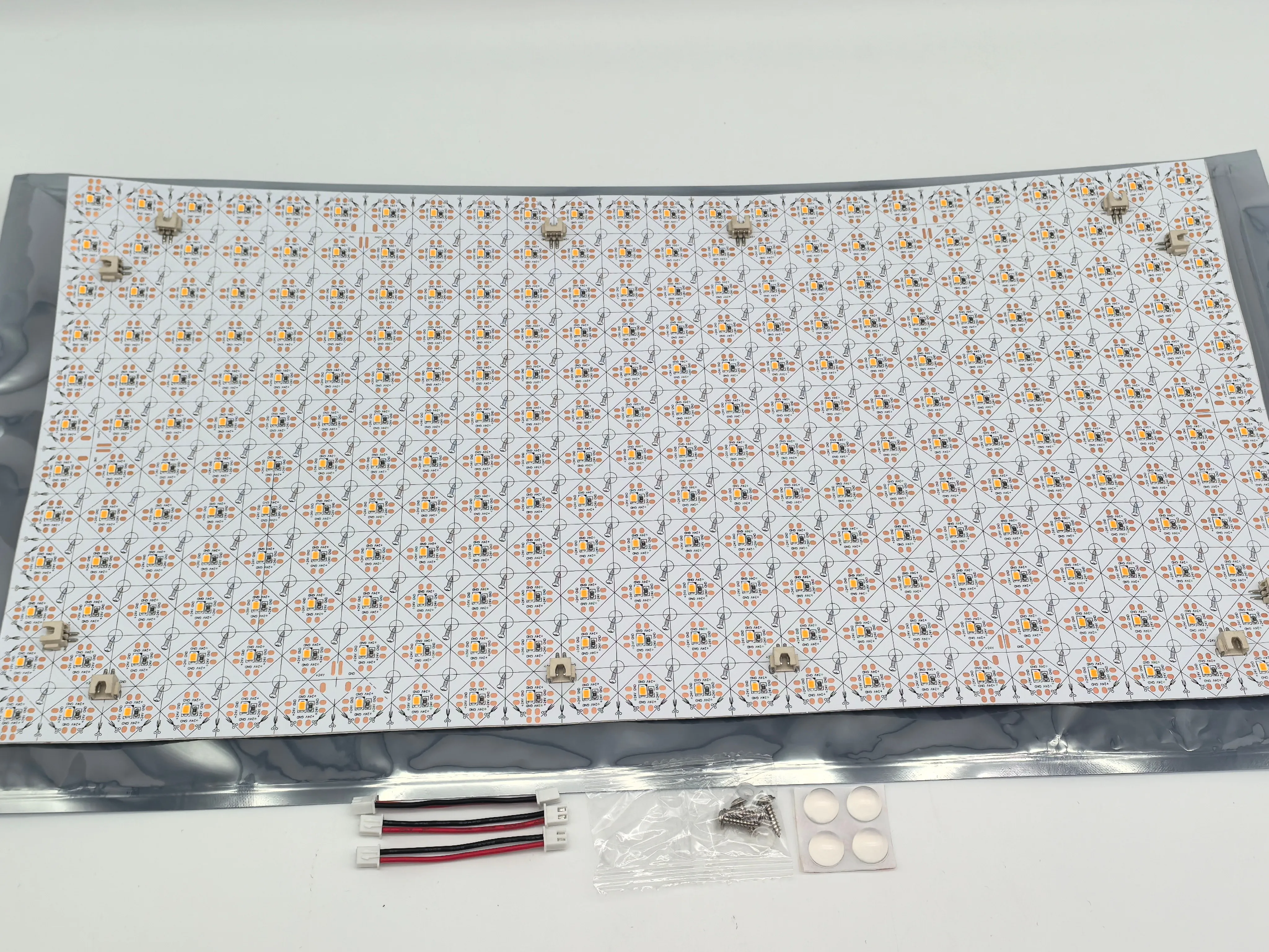 Flexible LED Light Sheets DC24V Warm White Cold White LED Panel Sheet ...