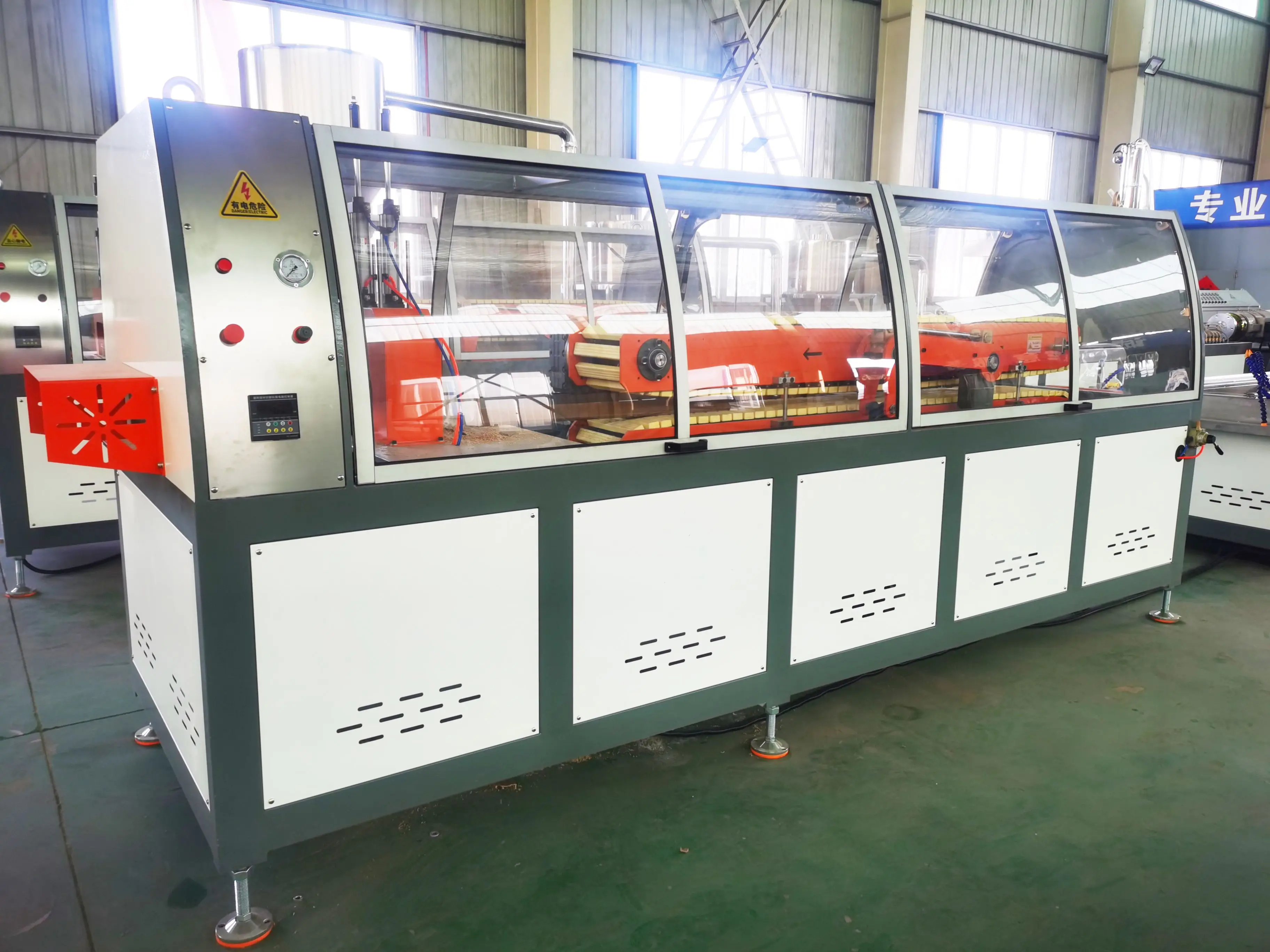 Plastic Pvc Wpc Ceiling Wall Panel Manufacturing Extrusion Production ...