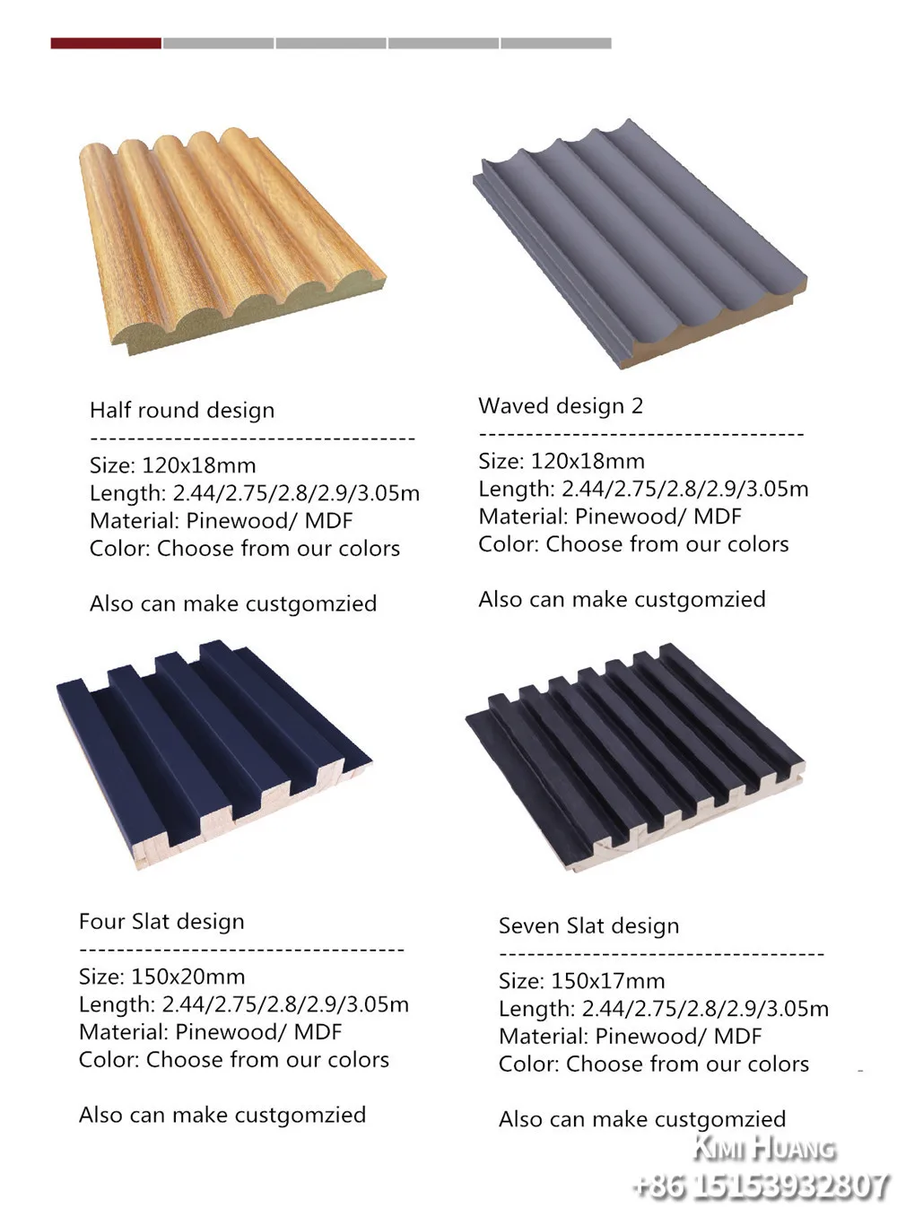 3D Solid Wood Decorative Wall Cladding - Modern & Acoustic