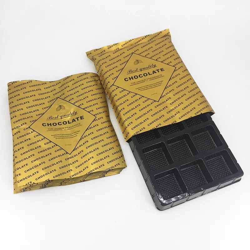 Luxury Black Mushroom Chocolate Bar Packaging Boxes For Energy Snack ...
