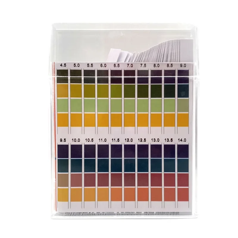 Four-color PH Acid-base Strips Test Paper 0-14 Grade 0.5 Scientific ...