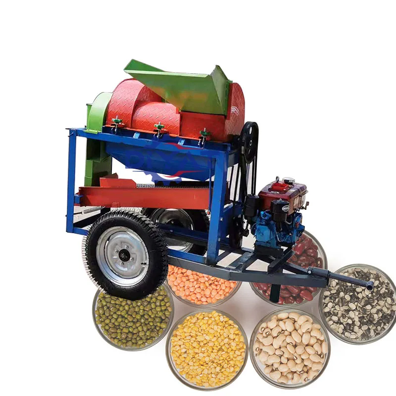 Multifunctional Wheat Corn Maize Thresher Machine Corn Soybean Barley ...