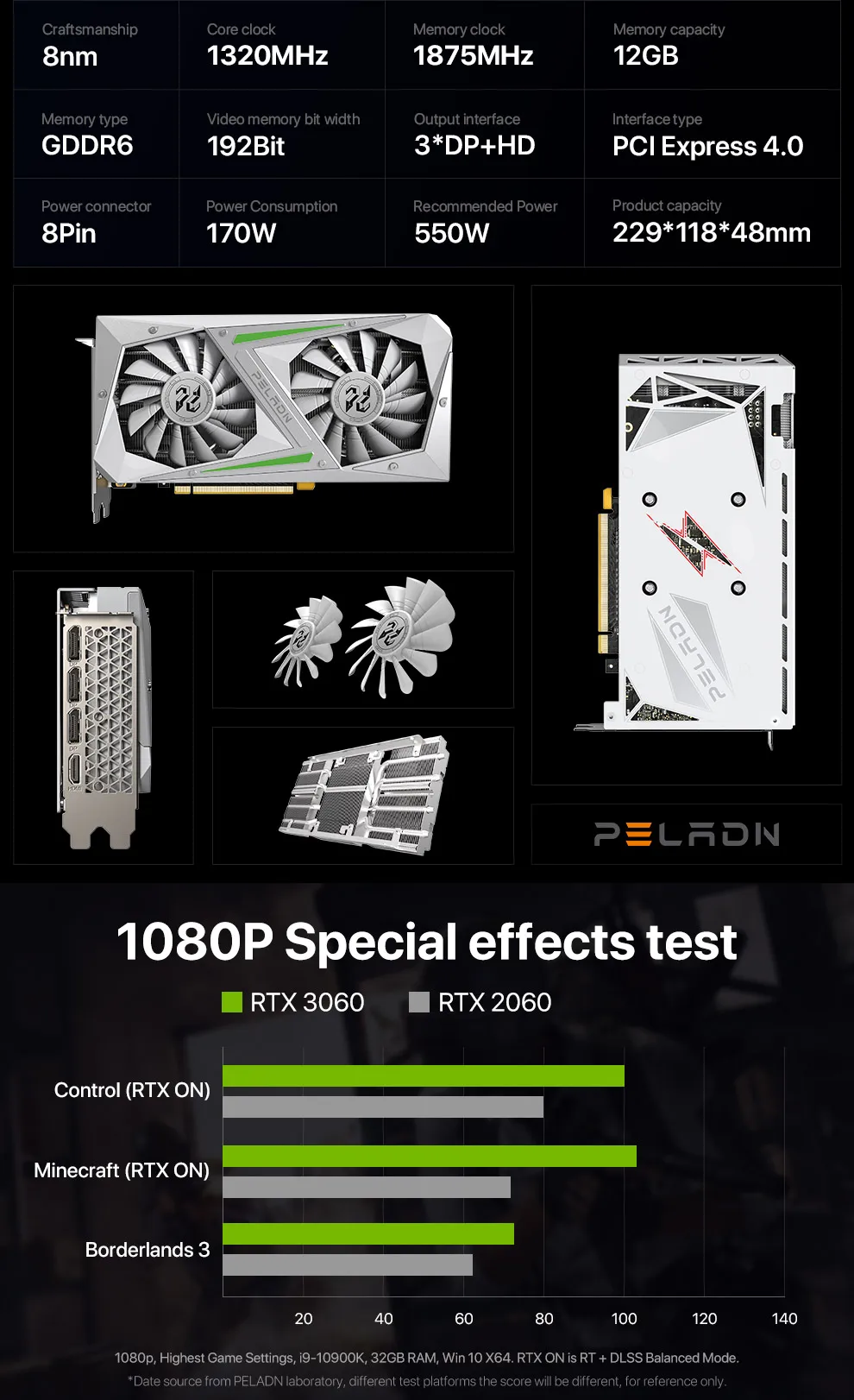 New Cost Effective Graphics Card Rtx 3060 12gb 2060s Pc Gaming Rtx3060 ...