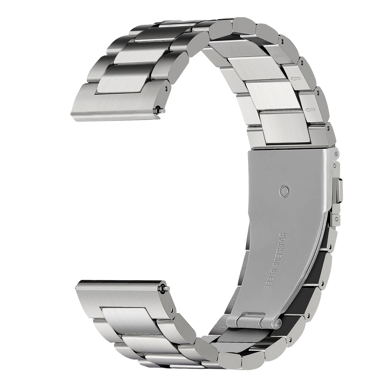 Classic Value Solid 304 Stainless Steel Metal Watch Straps Band Sport ...