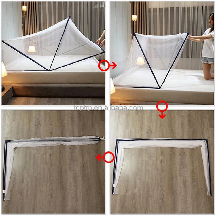Portable Folding Mosquito Net Frame for Kids - Safe & Durable