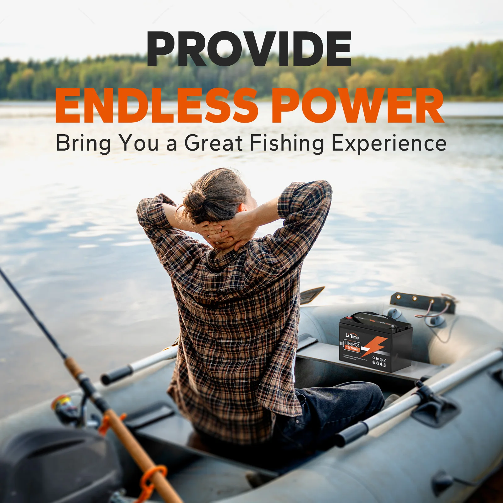 Litime Ev Grade a Lifepo4 Cells 12V 100ah - Reliable Battery