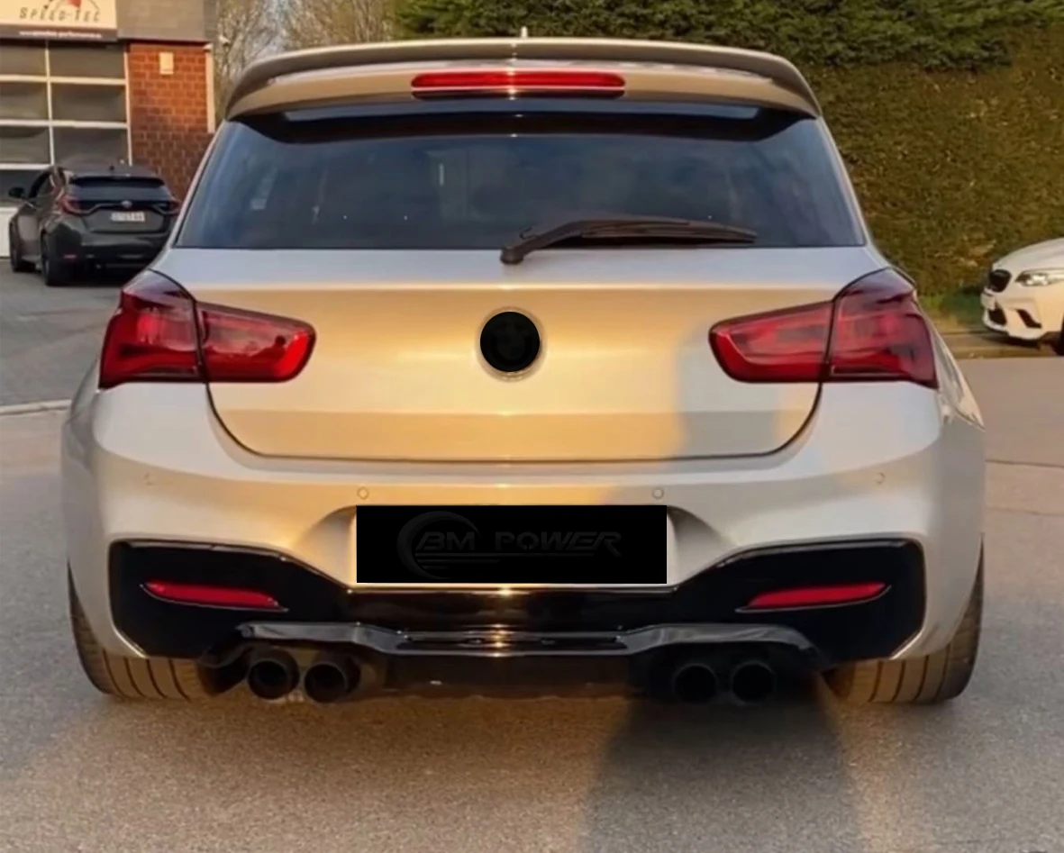 F20 Lci M2c Rear Diffuser Fit For F20 Plastic Material Bumper Lip Lci ...