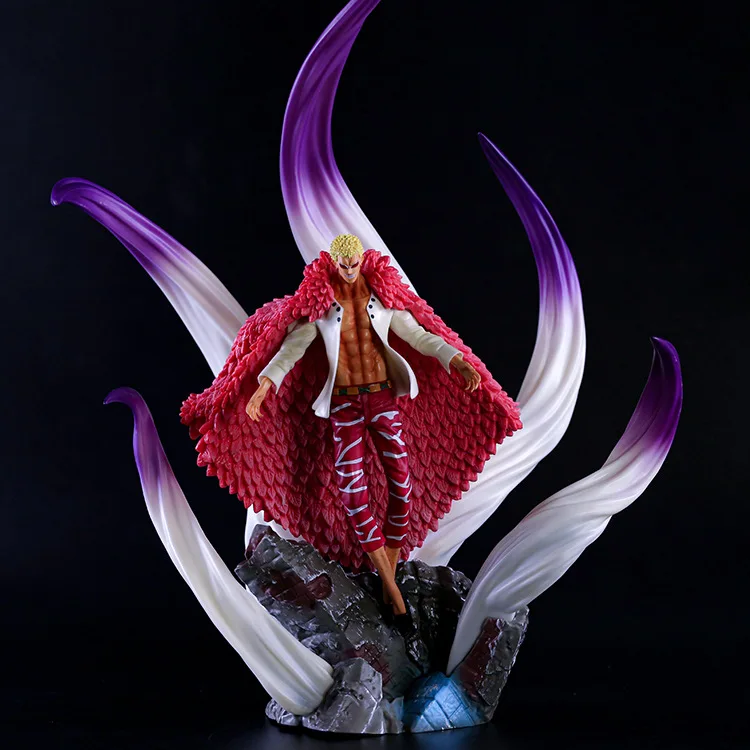 50CM GK Anime Donquixote Doflamingo Portrait of One Pieced Action ...
