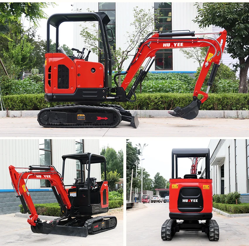 High Quality Multifunctional Mini Crawler Excavator Hy18 Farm And ...