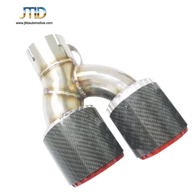 Jtld Car Style Exhaust End Pipe Carbon Fiber Exhaust Tip For Bmw 4 ...