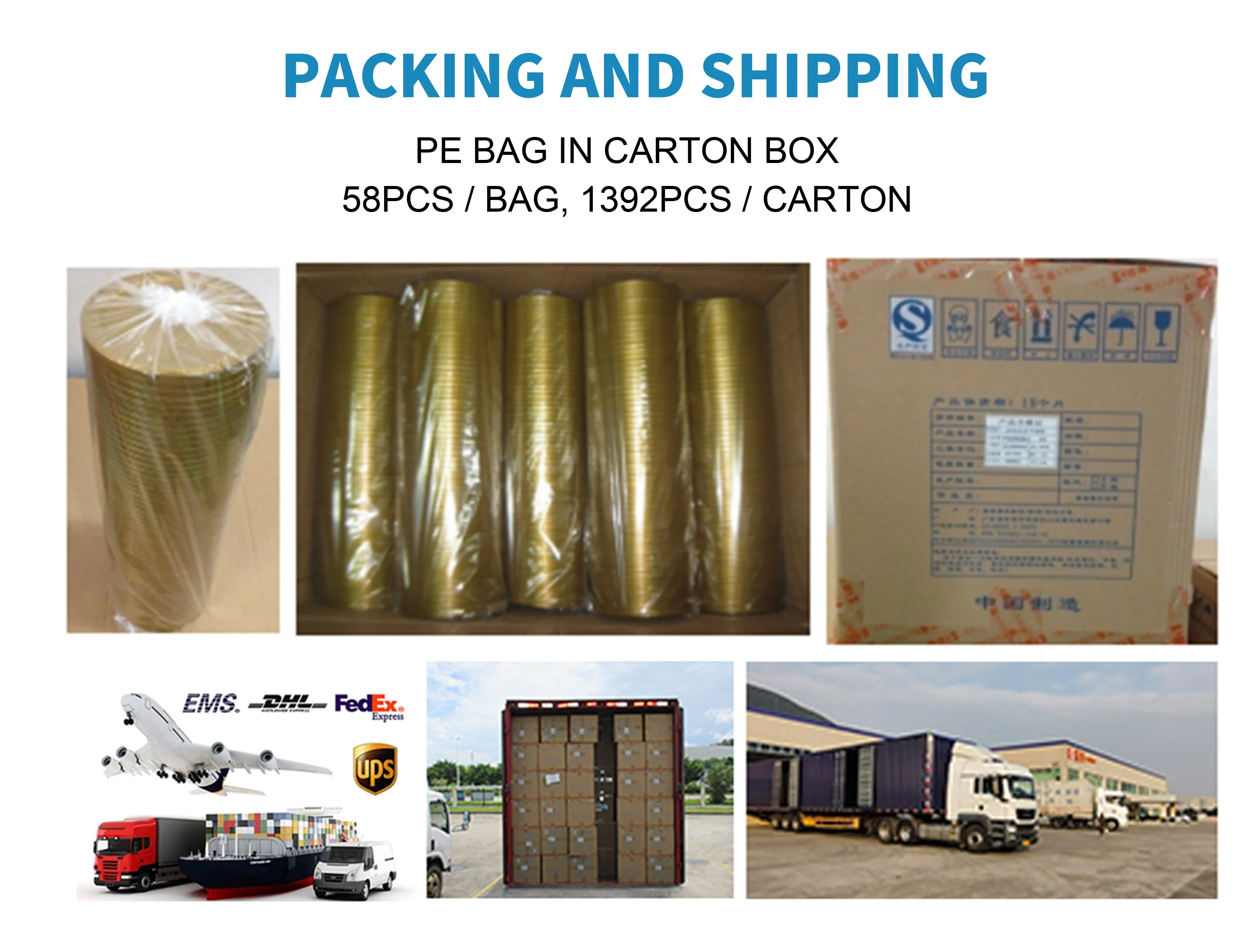 PP PE 300 Plastic Lids for Metal Cans - Durable & Colorful