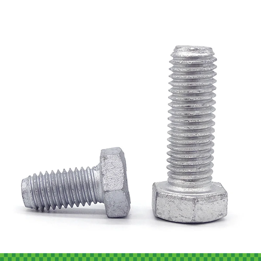 Din 933 Hdg Full Threaded Hex Bolt Grade 8.8 Hdg Bolts And Nuts - Buy ...