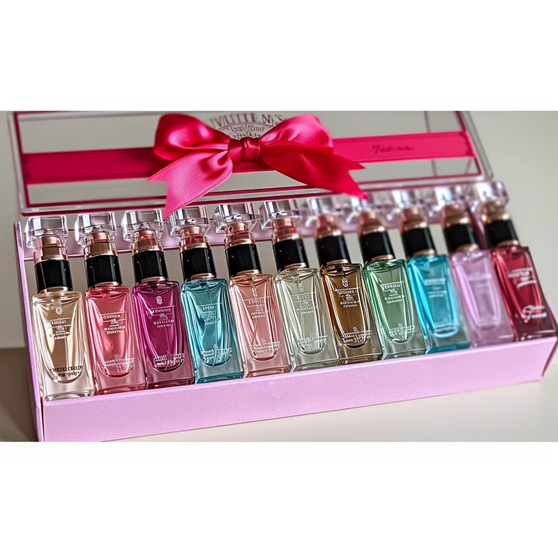 Cardboard Make Perfume Gift Set Storage Packaging Coffret De Parfum ...