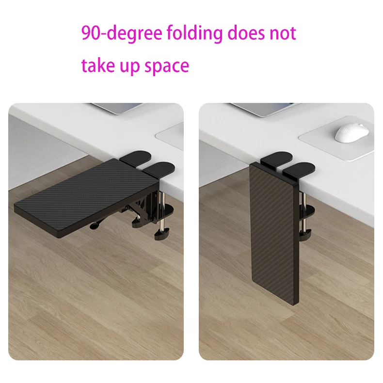 Wooden Arm Bracket Ergonomic Computer Adjustable Gaming Desk Arm ...