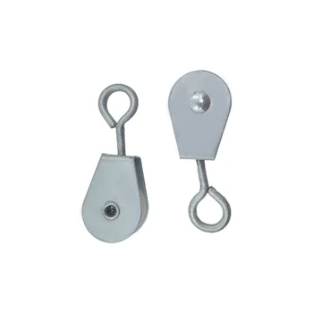 Hanging Pulley Carbon Steel Single Wheel Sheave Swivel Type Eye Wire ...