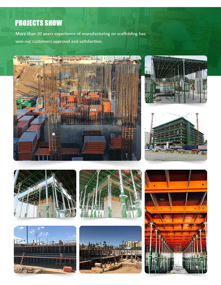 Slab Formwork with Early Stripping Mechanism - Green Formwork