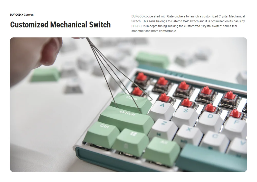 Mechanical Keyboard Durgod K330w Plus 60% Layout 61 Keys Hot-swap ...