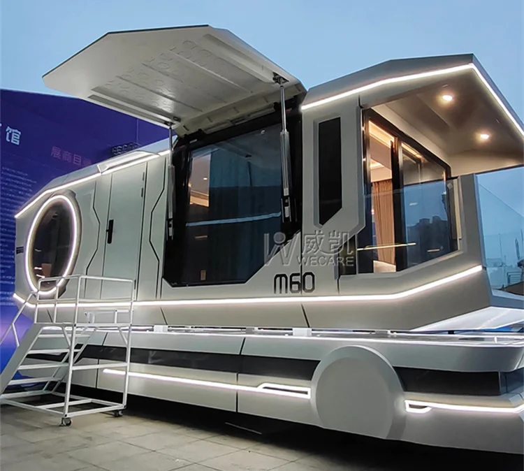 Prefab Vessel House Flat Pack Mobile Capsule Houses Ready Made House ...