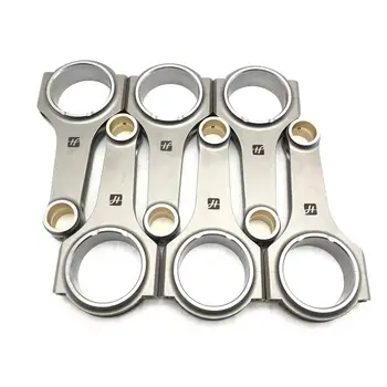 Customized Racing Forged Connecting Rod H-beam 4340 Alloy For Bmw Audi ...