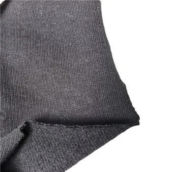 300gsm One Side Brushed French Terry Fabric Knit Fleece Cvc Recycled ...