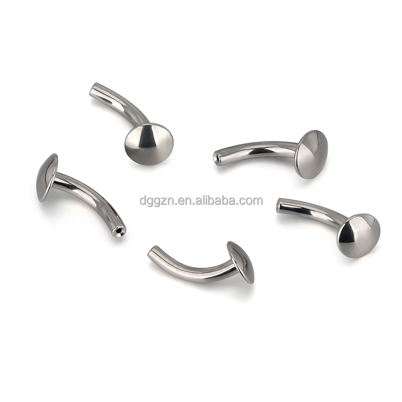 Newest Navel Ring Titanium Threadless Push in Body Piercing Jewelry ...