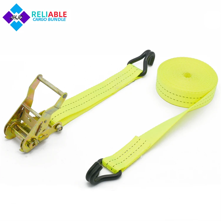 38mm 12ft Metal Ratchet Straps Heavy Duty Ratchet Tie Downs Cargo ...