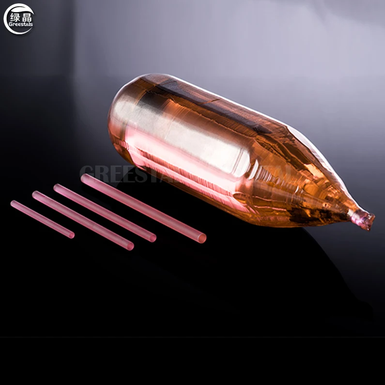 Manufacturer Customized Er doped YAG Er:YAG rod crystal laser crystal ...