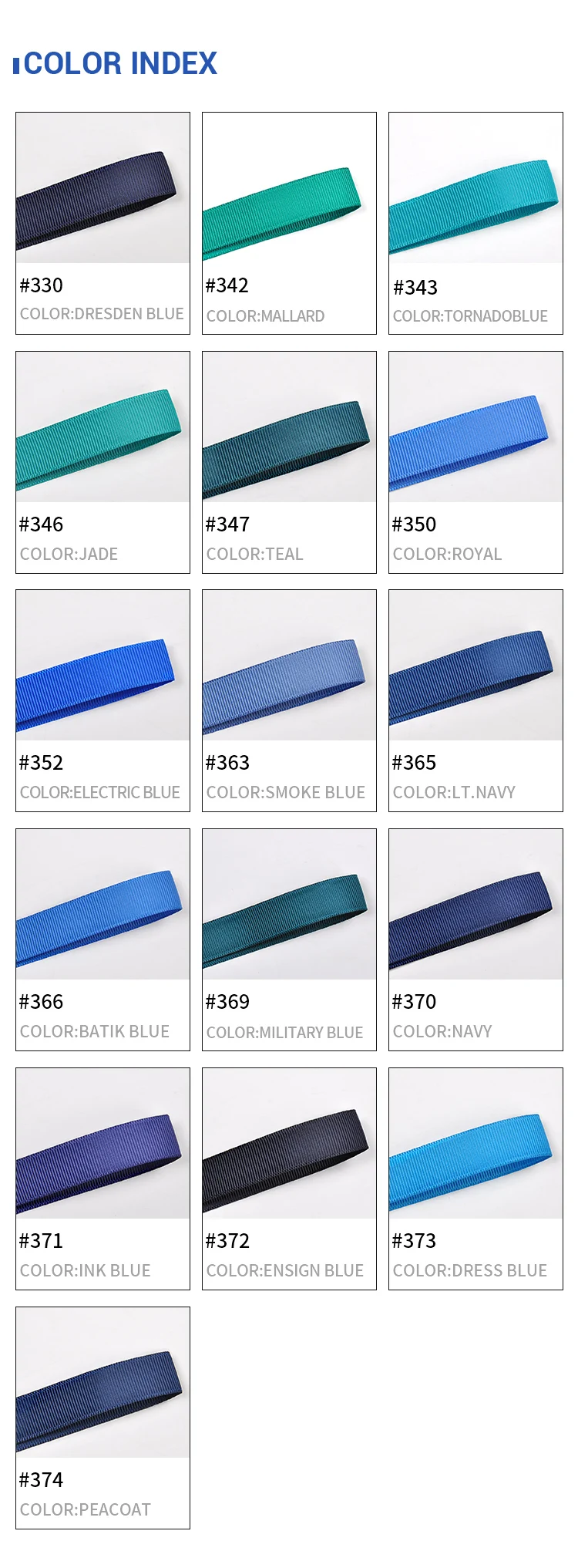 Light Blue Ribbon Roll for Graduation Season Party Factory Polyester ...