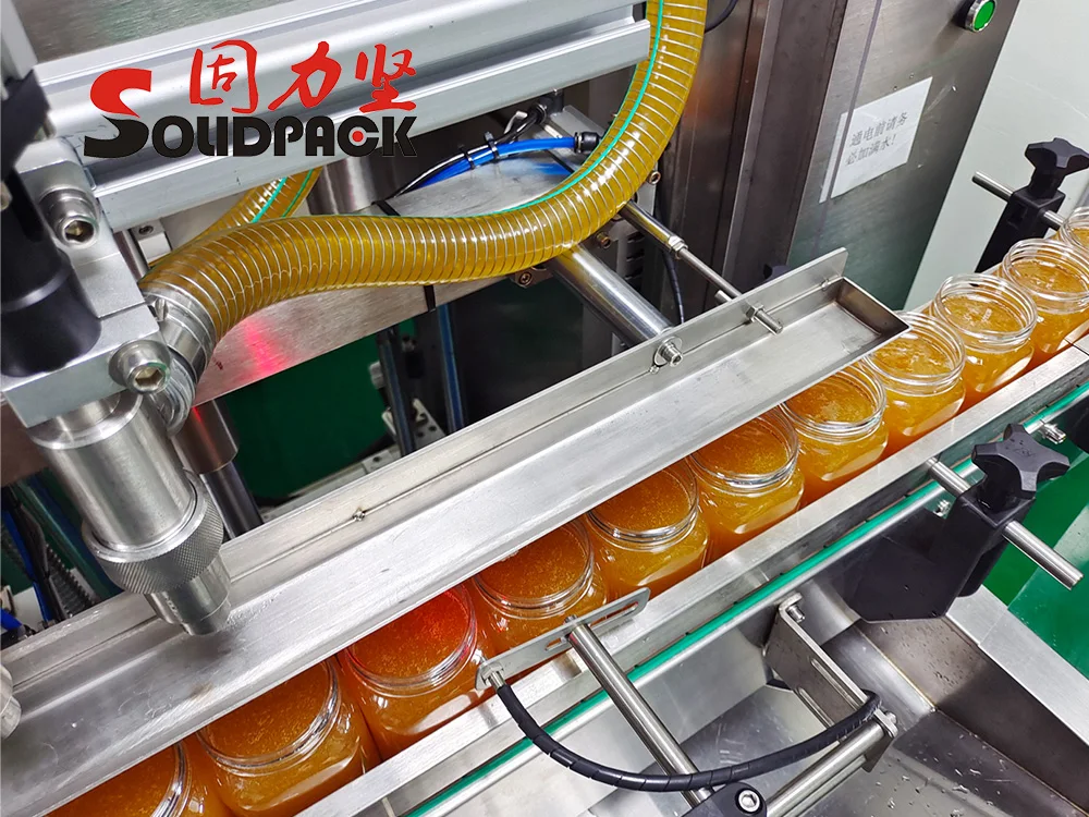 Solidpack Small Fully Servo Piston Glass Jar Processing Automatic ...