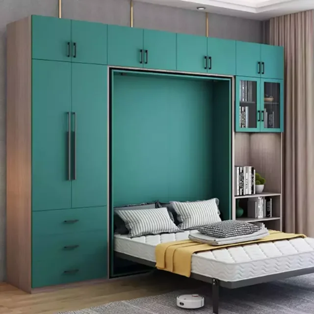 Rotating Invisible Folding Bed - Multi Functional Wardrobe