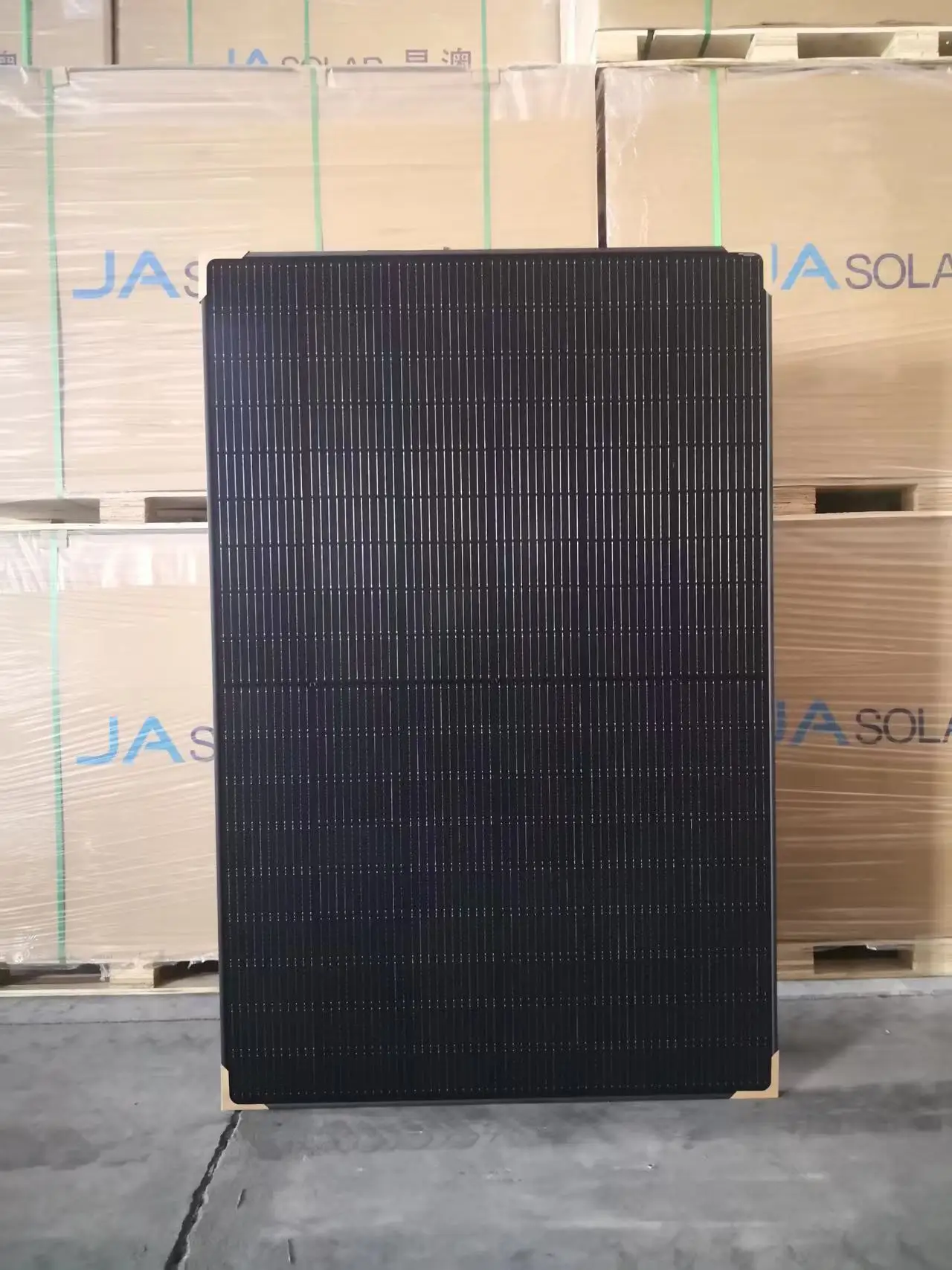 All Full Black Ja Mono 405w Solar Panels High Power Pv Module Solar ...