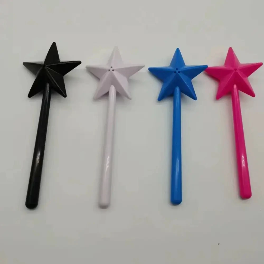 Funny Magic Wands-Shaped Plastic Spice Shaker Set Refillable Salt and ...