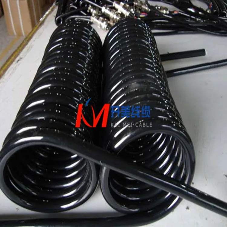5 Core Trailer Spiral Cable,Trailer Spiral Cable,KM Trailer Truck ...