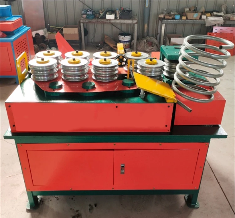 7 Rollers Tube Bender Helical Tubular Heater Element Making Bending ...