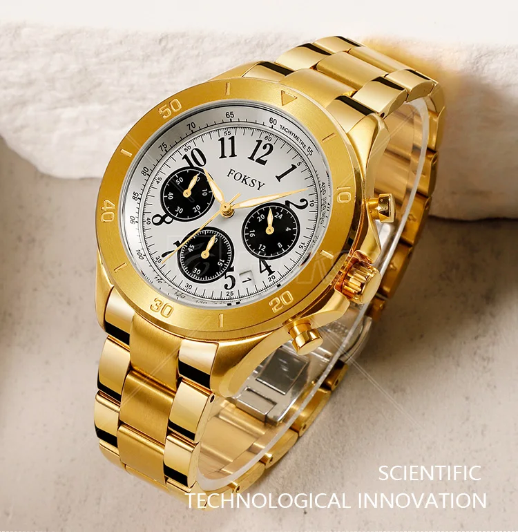 New Original All Solid 316L Stainless Steel Set Water Resistant Proof ...