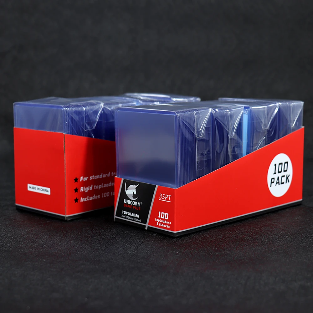 Top Loader Plastic Card Holder for Sports Cards